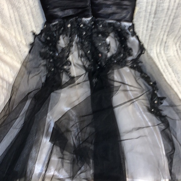 Grace Karin | Dresses | Nwt Wednesday Adams Vibe Prom Fancy Black Dress ...